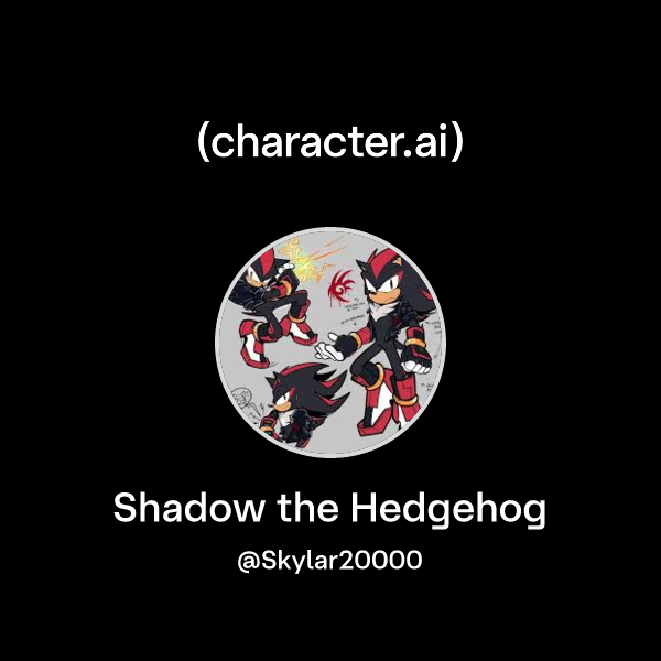 Chat with Shadow the Hedgehog | character.ai | AI Chat, Reimagined–Your ...