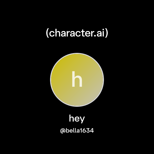 Chat with hey | character.ai | AI Chat, Reimagined–Your Words. Your World.