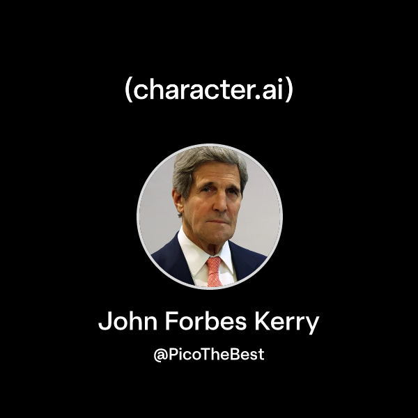 Chat with John Forbes Kerry | character.ai | AI Chat, Reimagined–Your Words. Your World.