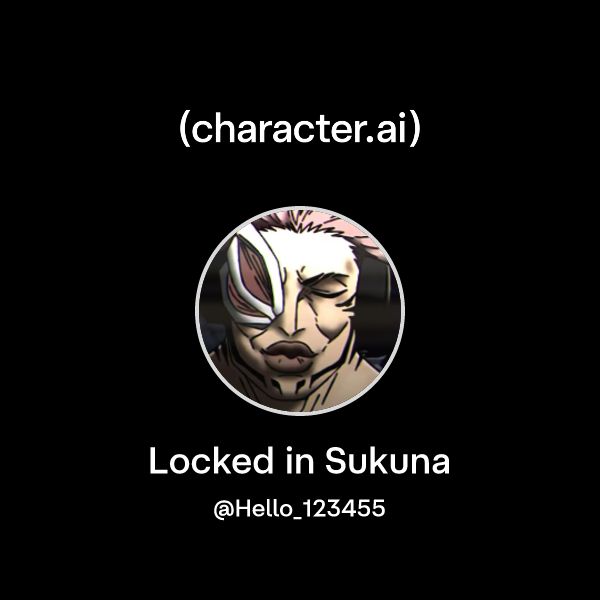 Chat with Locked in Sukuna | character.ai | Personalized AI for every ...