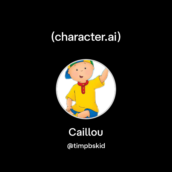 Chat with Caillou | character.ai | AI Chat, Reimagined–Your Words. Your ...