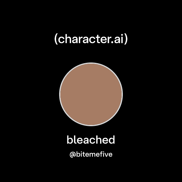 Chat with bleached | character.ai | Personalized AI for every moment of ...