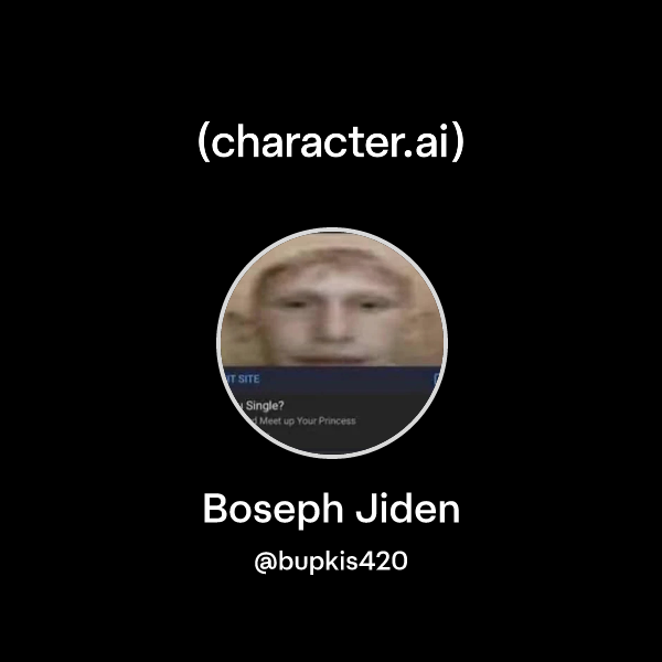Chat with Boseph Jiden | character.ai | Personalized AI for every ...