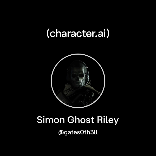 Chat with Simon Ghost Riley | character.ai | AI Chat, Reimagined–Your ...