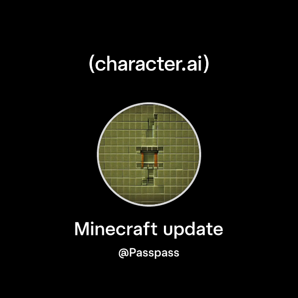 Chat with Minecraft update | character.ai | AI Chat, Reimagined–Your ...