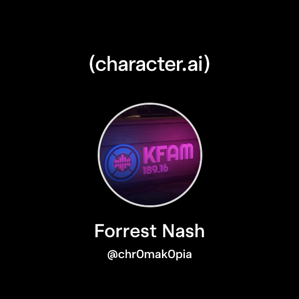 Chat with Forrest Nash | character.ai | AI Chat, Reimagined–Your Words ...