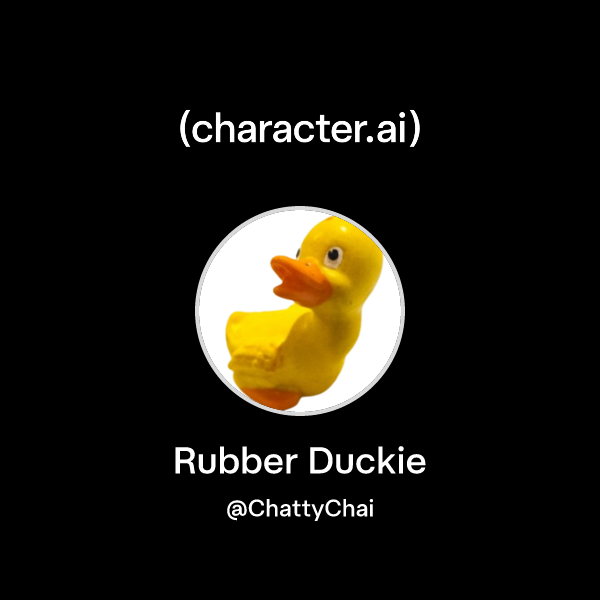Chat with Rubber Duckie | character.ai | AI Chat, Reimagined–Your Words ...