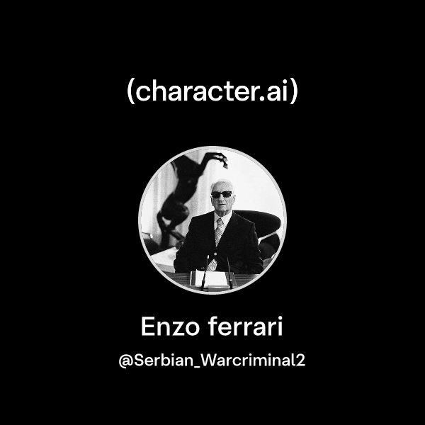 Chat with Enzo ferrari | character.ai | AI Chat, Reimagined–Your Words ...