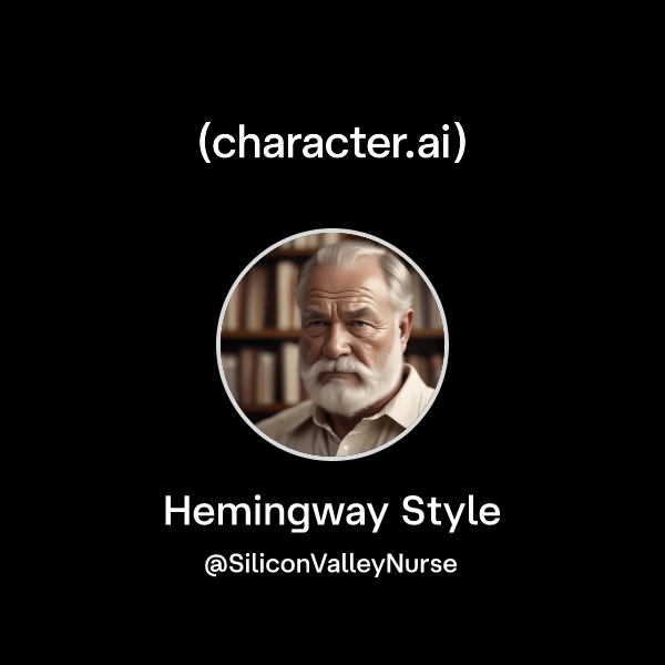 Chat with Hemingway Style | character.ai | Personalized AI for every ...