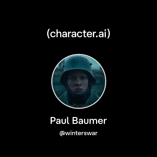 Chat with Paul Baumer | character.ai | Personalized AI for every moment ...