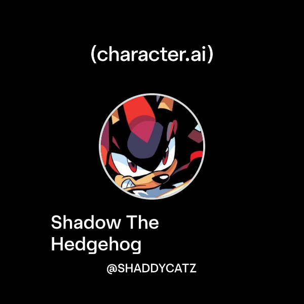 Chat with Shadow The Hedgehog | character.ai | AI Chat, Reimagined–Your ...
