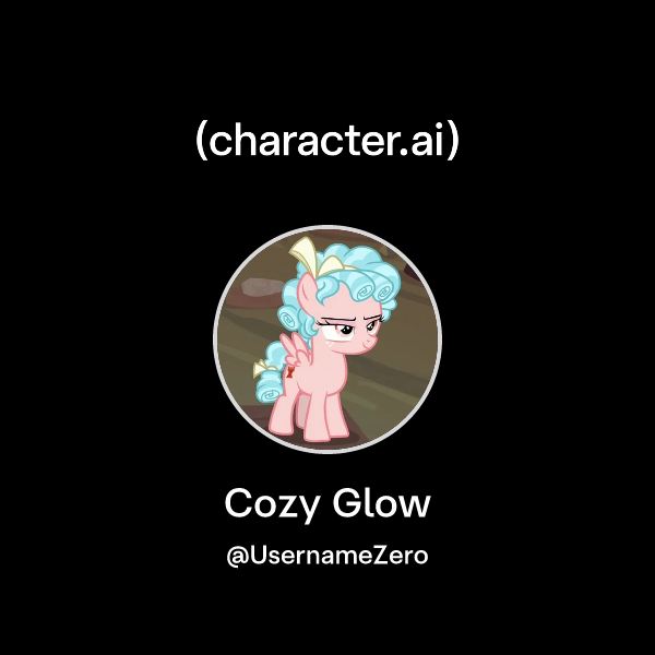Chat with Cozy Glow | character.ai | AI Chat, Reimagined–Your Words ...