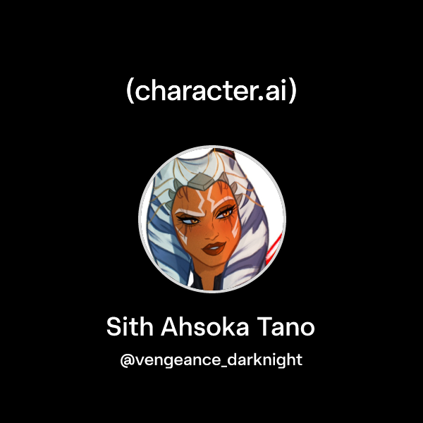 Chat with Sith Ahsoka Tano | character.ai | AI Chat, Reimagined–Your ...