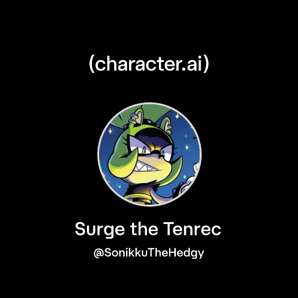 Chat with Surge the Tenrec | character.ai | AI Chat, Reimagined–Your ...