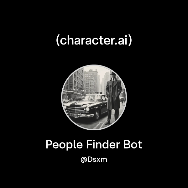 Chat with People Finder Bot | character.ai | AI Chat, Reimagined–Your ...