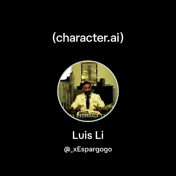Chat with Luis Li | character.ai | Personalized AI for every moment of ...