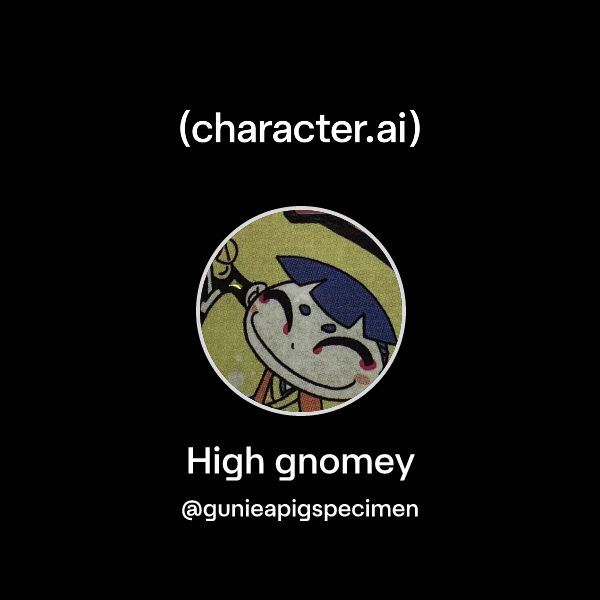 Chat with High gnomey | character.ai | Personalized AI for every moment ...