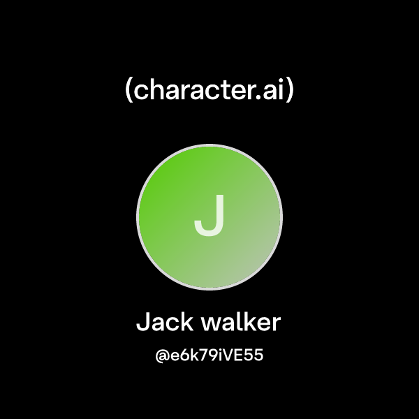 Chat with Jack walker | character.ai | Personalized AI for every moment of your day