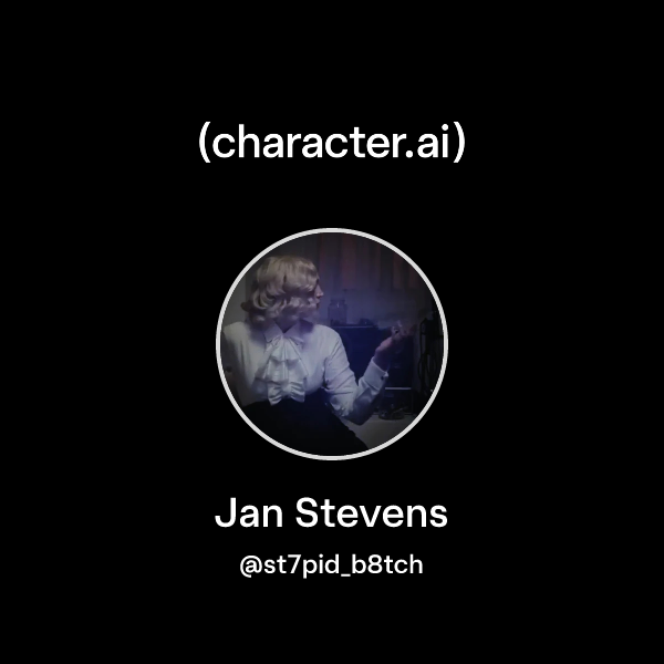 Chat with Jan Stevens | character.ai | AI Chat, Reimagined–Your Words ...
