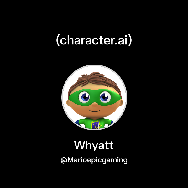 Chat with Whyatt | character.ai | AI Chat, Reimagined–Your Words. Your ...