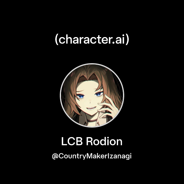 Chat with LCB Rodion | character.ai | AI Chat, Reimagined–Your Words ...