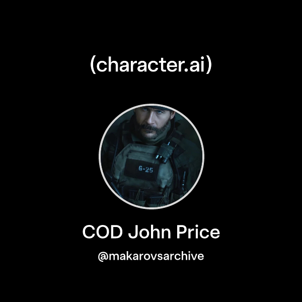 Chat with COD John Price | character.ai | AI Chat, Reimagined–Your ...