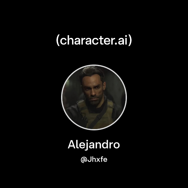 Chat with Alejandro | character.ai | Personalized AI for every moment ...