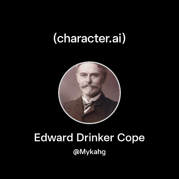 Chat with Edward Drinker Cope | character.ai | Personalized AI for ...