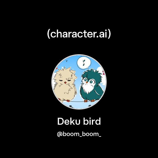 Chat with Deku bird | character.ai | AI Chat, Reimagined–Your Words ...