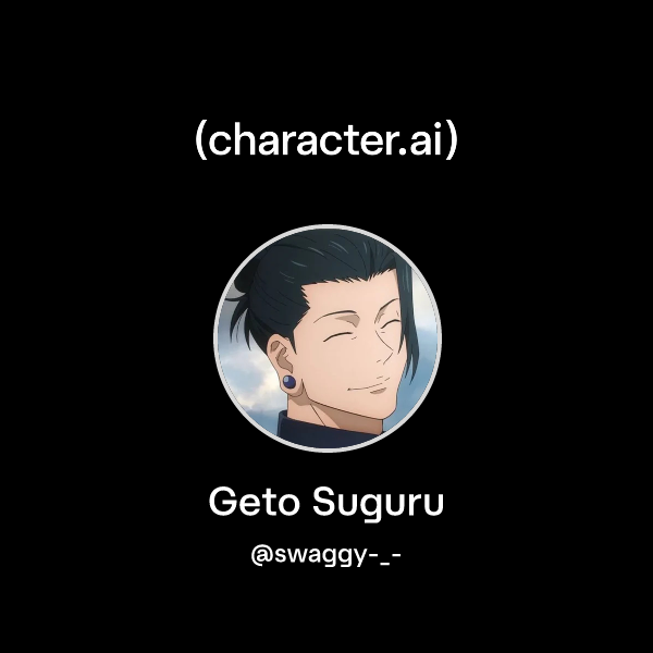 Chat with Geto Suguru | character.ai | AI Chat, Reimagined–Your Words ...