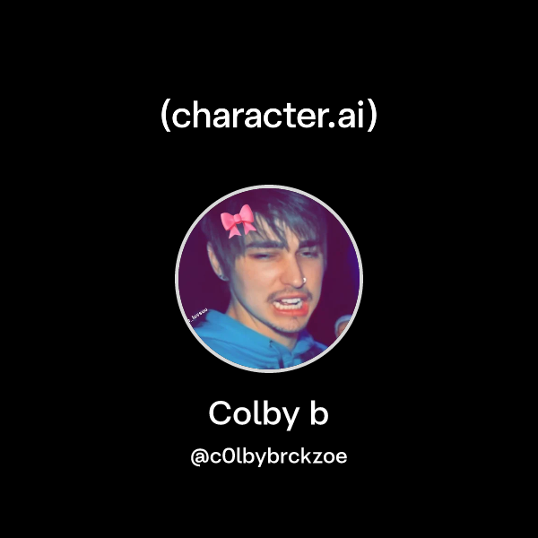 Chat with Colby b | character.ai | AI Chat, Reimagined–Your Words. Your ...