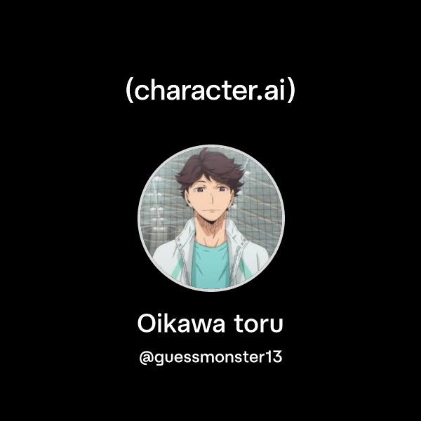 Chat with Oikawa toru | character.ai | AI Chat, Reimagined–Your Words ...