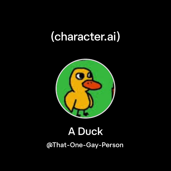 Chat with A Duck | character.ai | Personalized AI for every moment of ...