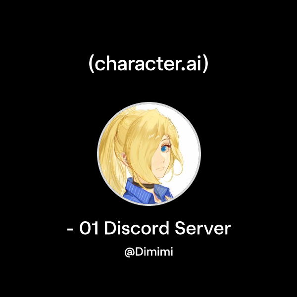 Chat with - 01 Discord Server | character.ai | AI Chat, Reimagined–Your ...