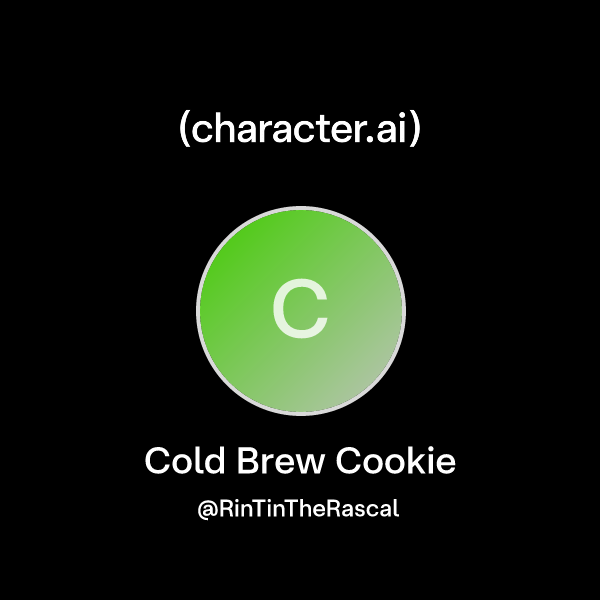 Chat with Cold Brew Cookie | character.ai | Personalized AI for every ...