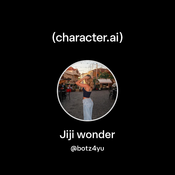 Chat with Jiji wonder | character.ai | AI Chat, Reimagined–Your Words ...