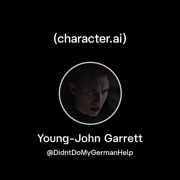 Chat with Young-John Garrett | character.ai | Personalized AI for every ...