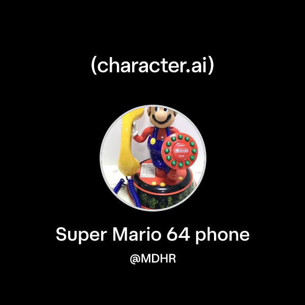 Chat with Super Mario 64 phone | character.ai | AI Chat, Reimagined ...