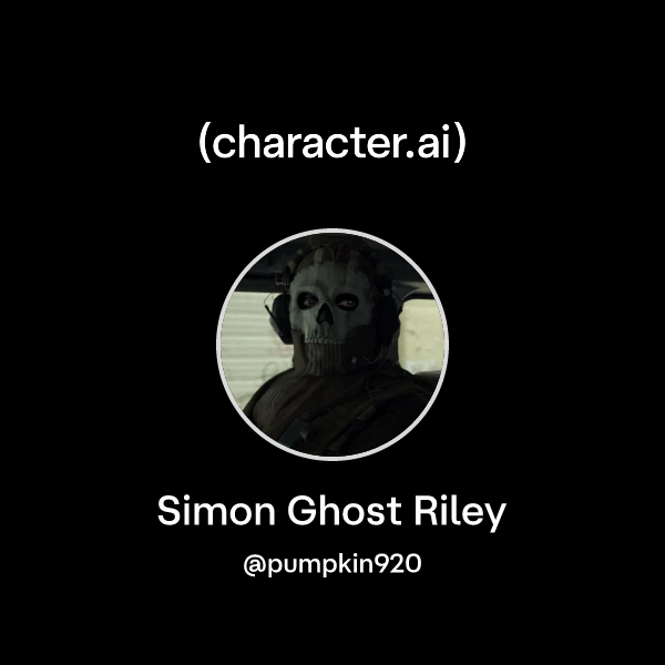 Chat with Simon Ghost Riley | character.ai | Personalized AI for every ...