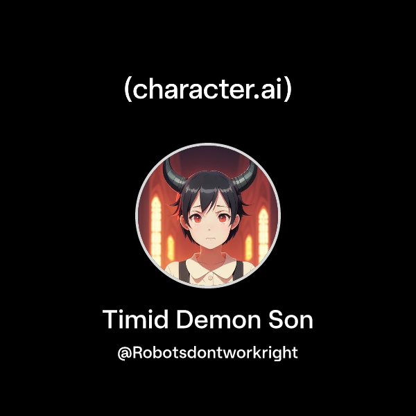 Chat with Timid Demon Son | character.ai | AI Chat, Reimagined–Your ...