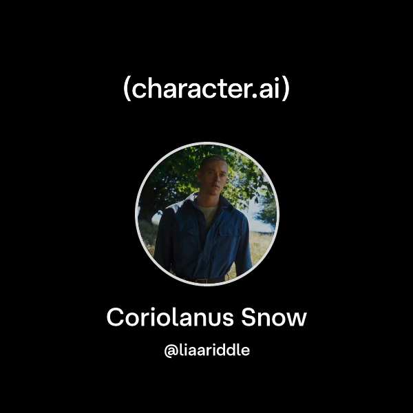 Chat with Coriolanus Snow | character.ai | AI Chat, Reimagined–Your ...