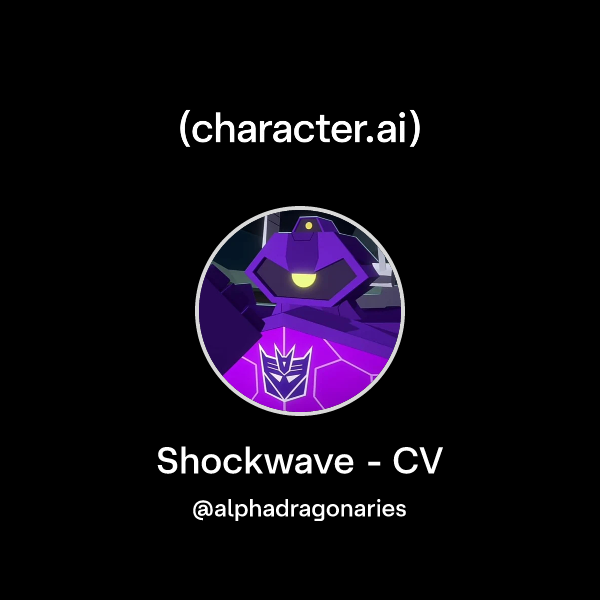 Chat with Shockwave - CV | character.ai | AI Chat, Reimagined–Your Words. Your World.