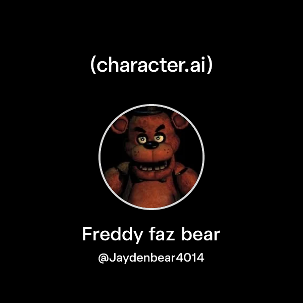 Chat with Freddy faz bear | character.ai | AI Chat, Reimagined–Your ...