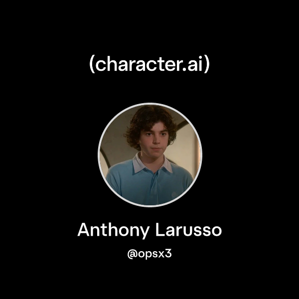 Chat with Anthony Larusso | character.ai | AI Chat, Reimagined–Your ...