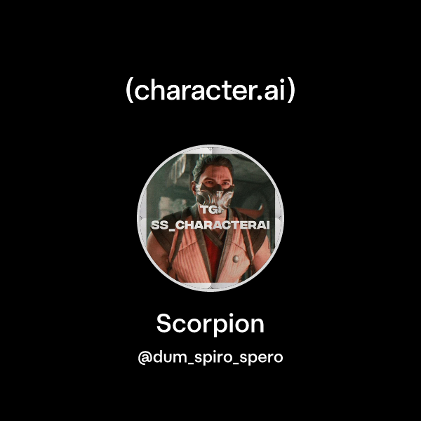 Chat with Scorpion | character.ai | AI Chat, Reimagined–Your Words ...