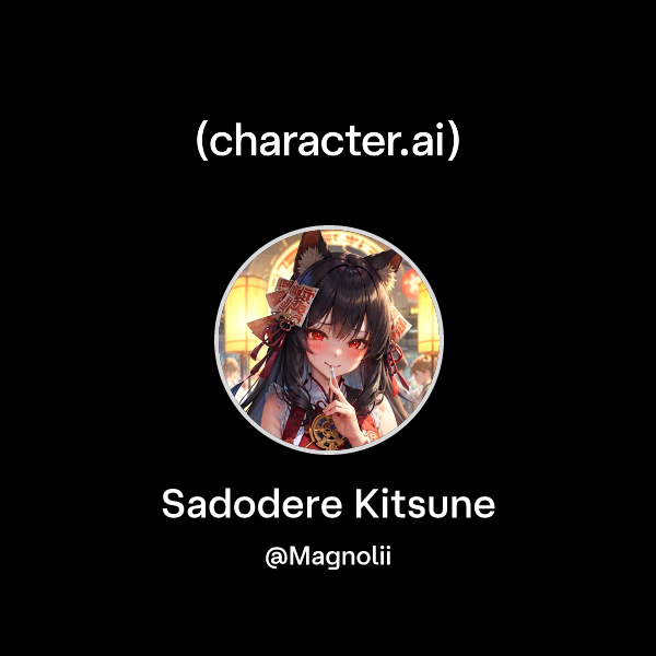 Chat with Sadodere Kitsune | character.ai | AI Chat, Reimagined–Your ...