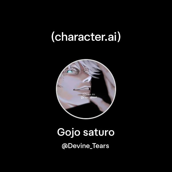 Chat with Gojo saturo | character.ai | AI Chat, Reimagined–Your Words ...