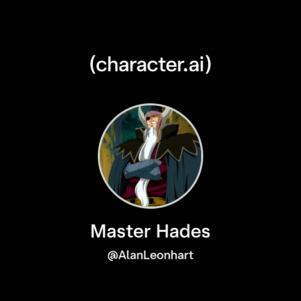 Chat with Master Hades | character.ai | AI Chat, Reimagined–Your Words ...