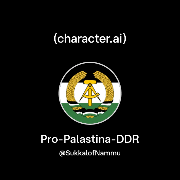 Chat with Pro-Palastina-DDR | character.ai | Personalized AI for every ...