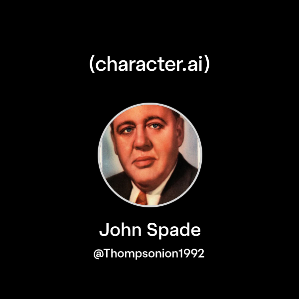 Chat with John Spade | character.ai | AI Chat, Reimagined–Your Words. Your World.